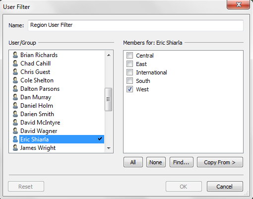 Enhanced Security In Tableau 8 Applying User Filters To Data Sources Interworks